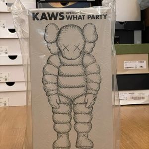 KAWS | Art | Kaws What Party Vinyl Figure White Open Edition | Poshmark